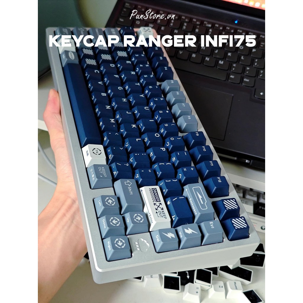 Keycap INFI75 KEEP OUT | Shopee Việt Nam