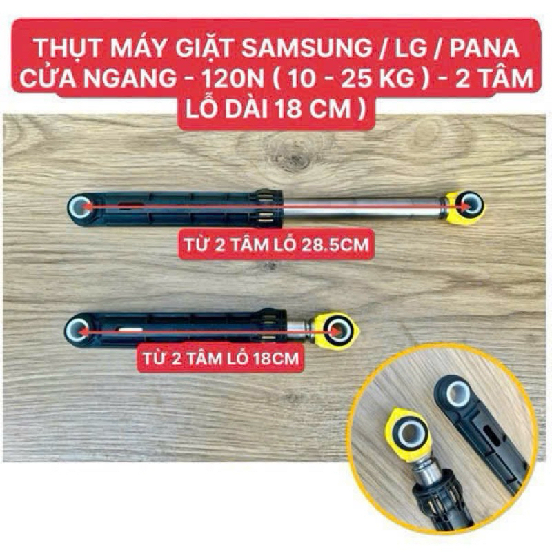 Tay Thụt Giảm Xóc Máy Giặt Cửa Ngang LG/Samsung/Panasonic 120N - Phuộc ...