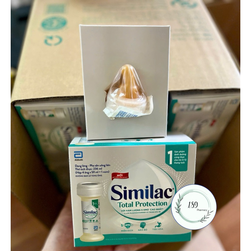 Lẻ 1 hộp x 4 ống (Date xa nhất) Sữa Similac Total Protection pha sẵn ...