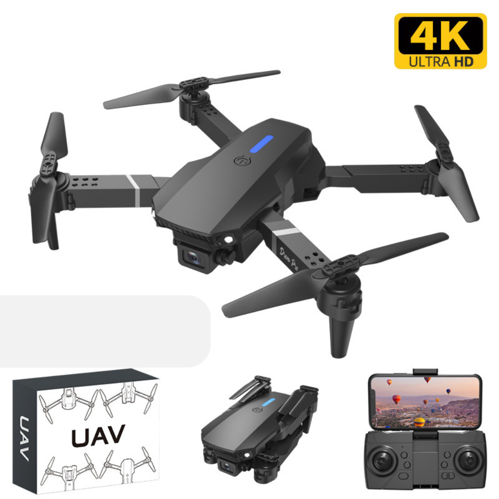 Máy Bay Flycam E88 PRO(MAX) 2025，Drone camera trang bị camera kép 4k ...