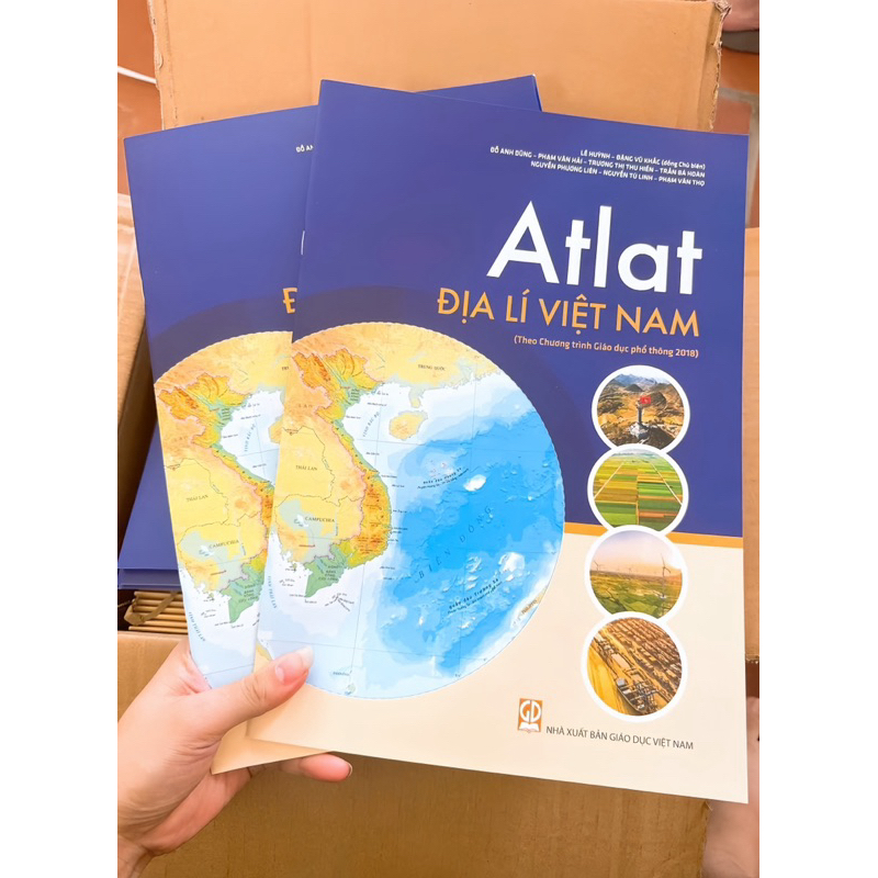ATLAT địa lý VIỆT NAM ( phiên bản mới ) Bộ giáo dục | Shopee Việt Nam