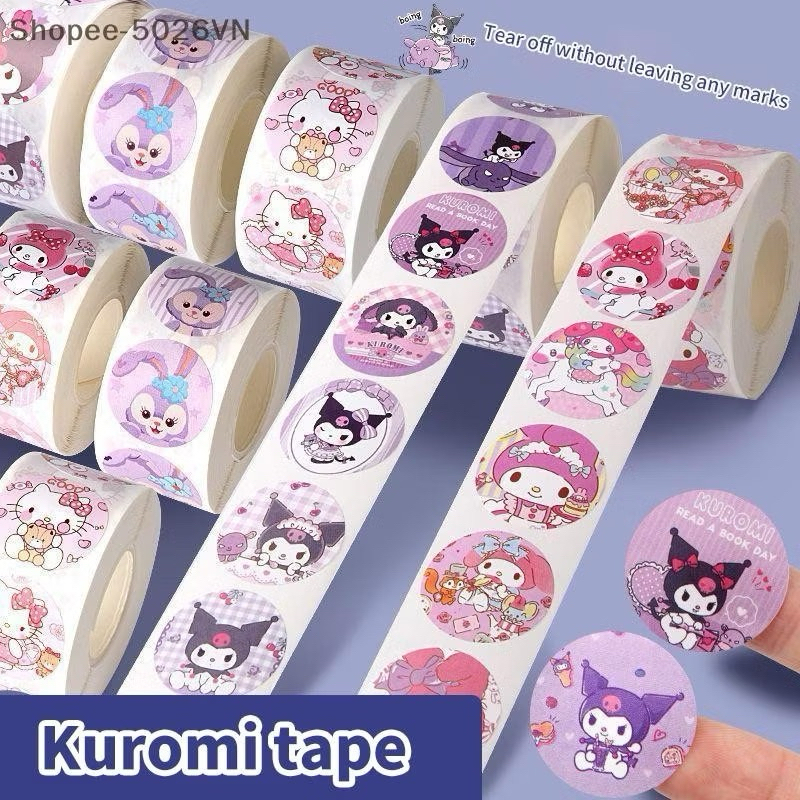 Miếng dán hoạt hình ngộ nghĩnh, tem dán sticker gói hàng, phụ kiện quà ...