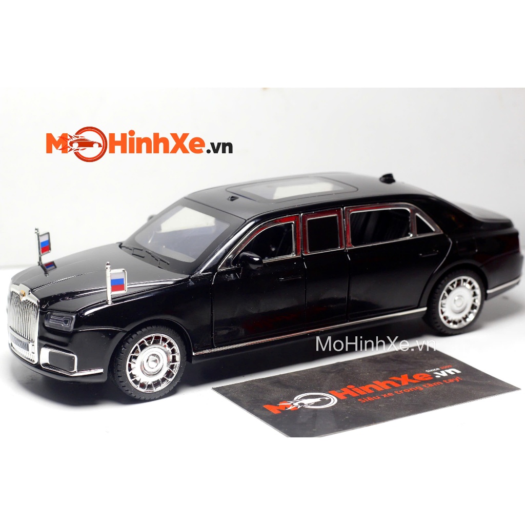 Mô hình xe Aurus Senat 1:24 Đen | Shopee Việt Nam