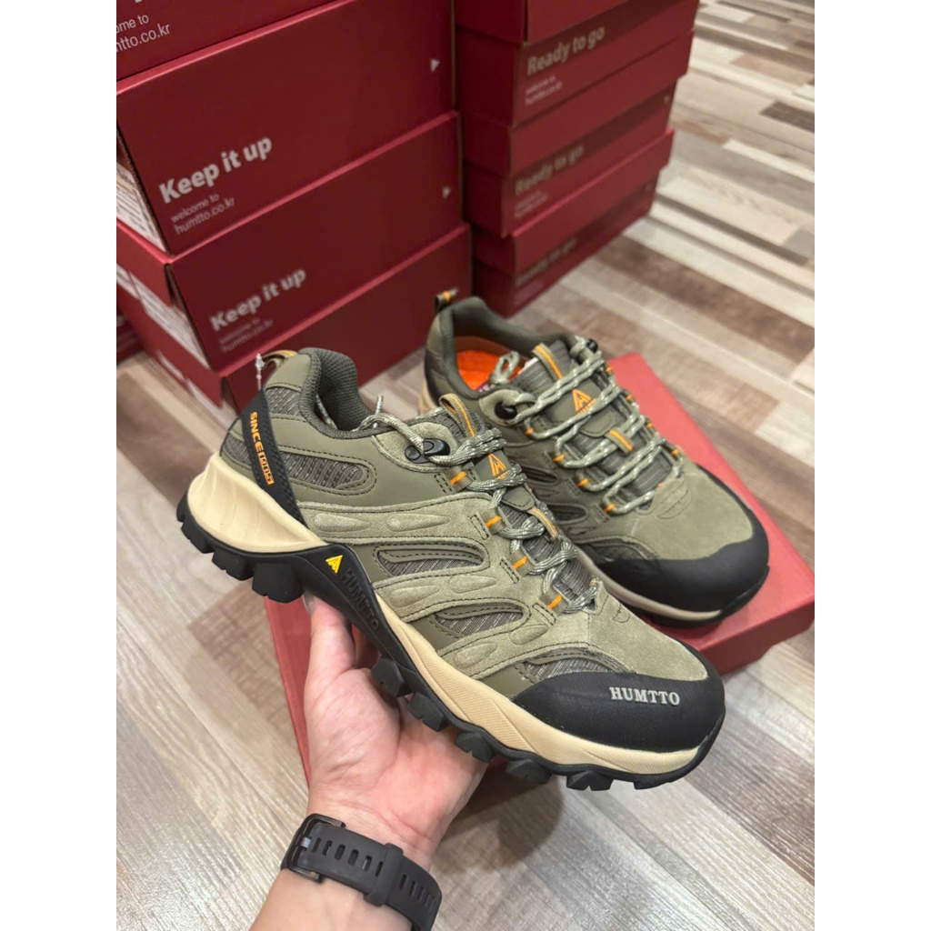 Giày Hiking Humtto cổ thấp ( Nam - 150564A-3 ) | Shopee Việt Nam
