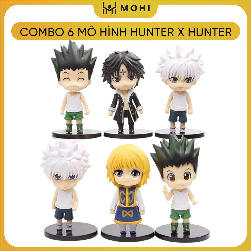 Combo bộ 6 nhân vật Chrollo Lucilfer , Gon Freecss , Kurapika - Figure ...