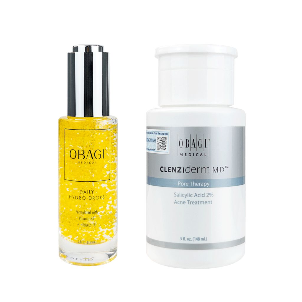 Combo Dung dịch BHA Obagi Pore Therapy 148ml + Serum Daily Hydro Drops ...