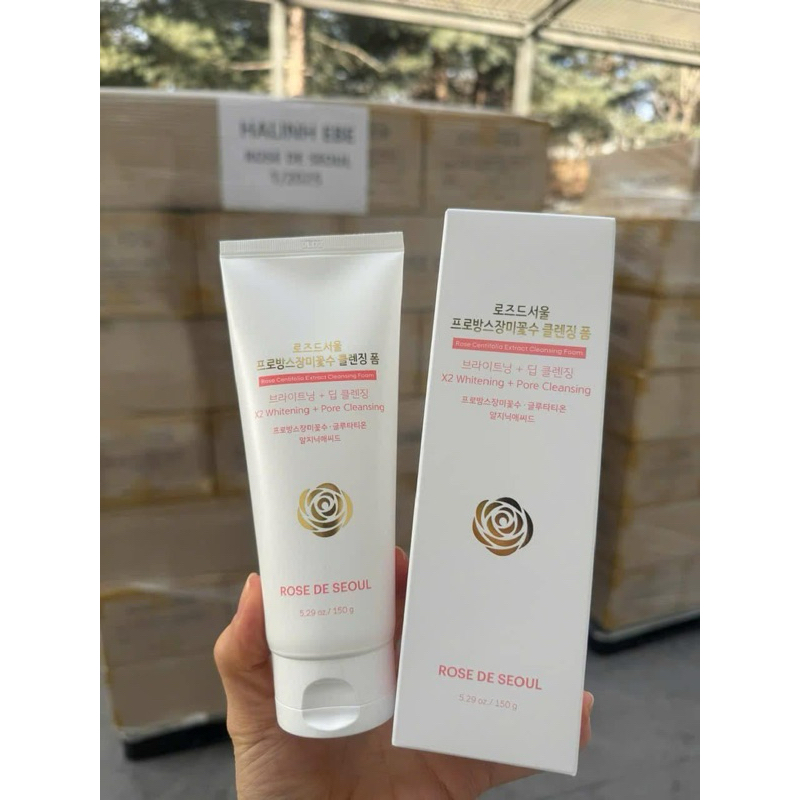 Sữa rửa mặt rose de seoul rose centifolia extract cleansing foam 150g ...