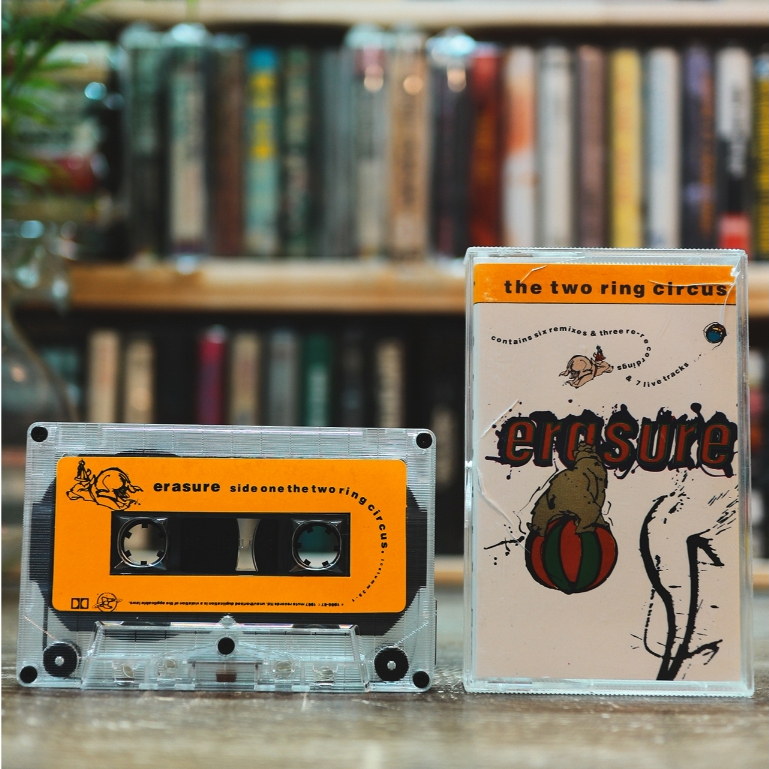 Băng Cassette Tape Gốc | Synth-pop | Erasure – The Two Ring Circus (UK ...