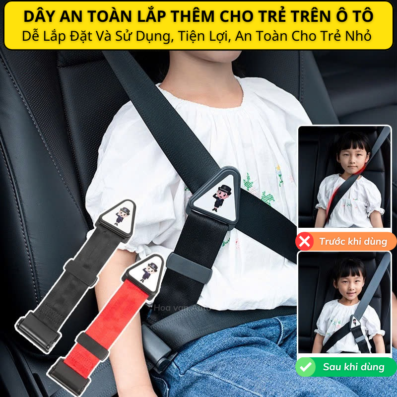 Dây Đai An Toàn Ô tô Lắp Thêm Cho Trẻ Em, Dây an toàn seat belt Điều ...