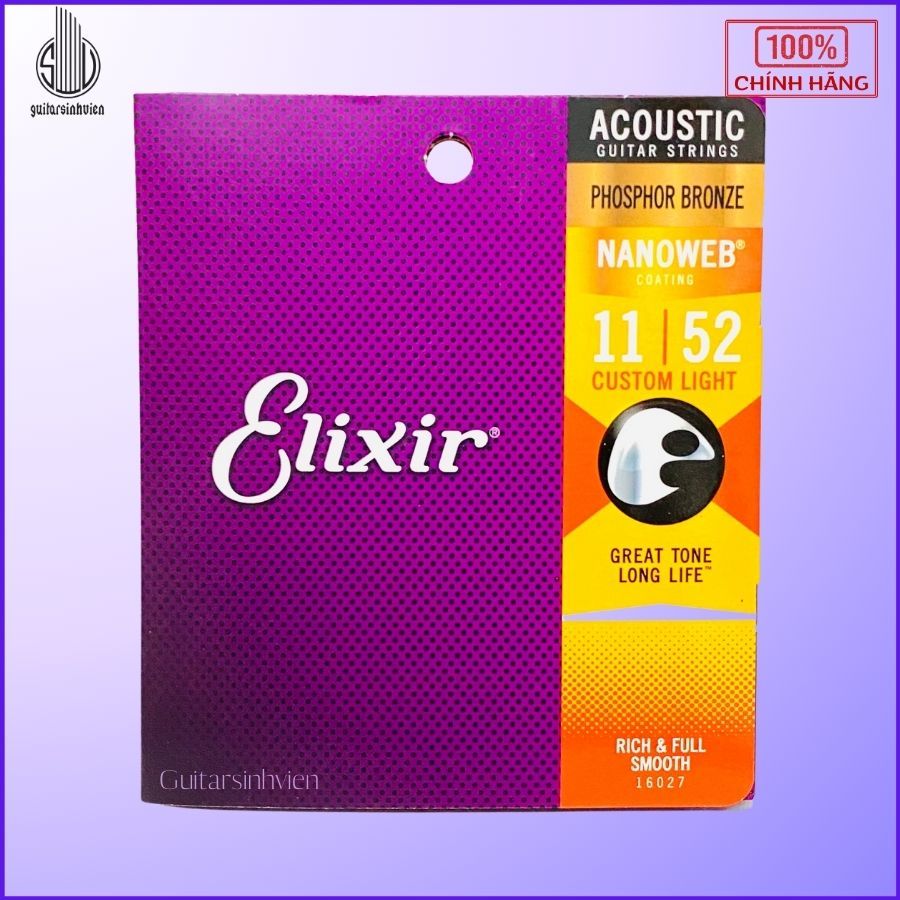 Dây Đàn Elixir 11026 Phosphor Chính Hãng Và Elixir 11027 Chính Hãng | Shopee Việt Nam
