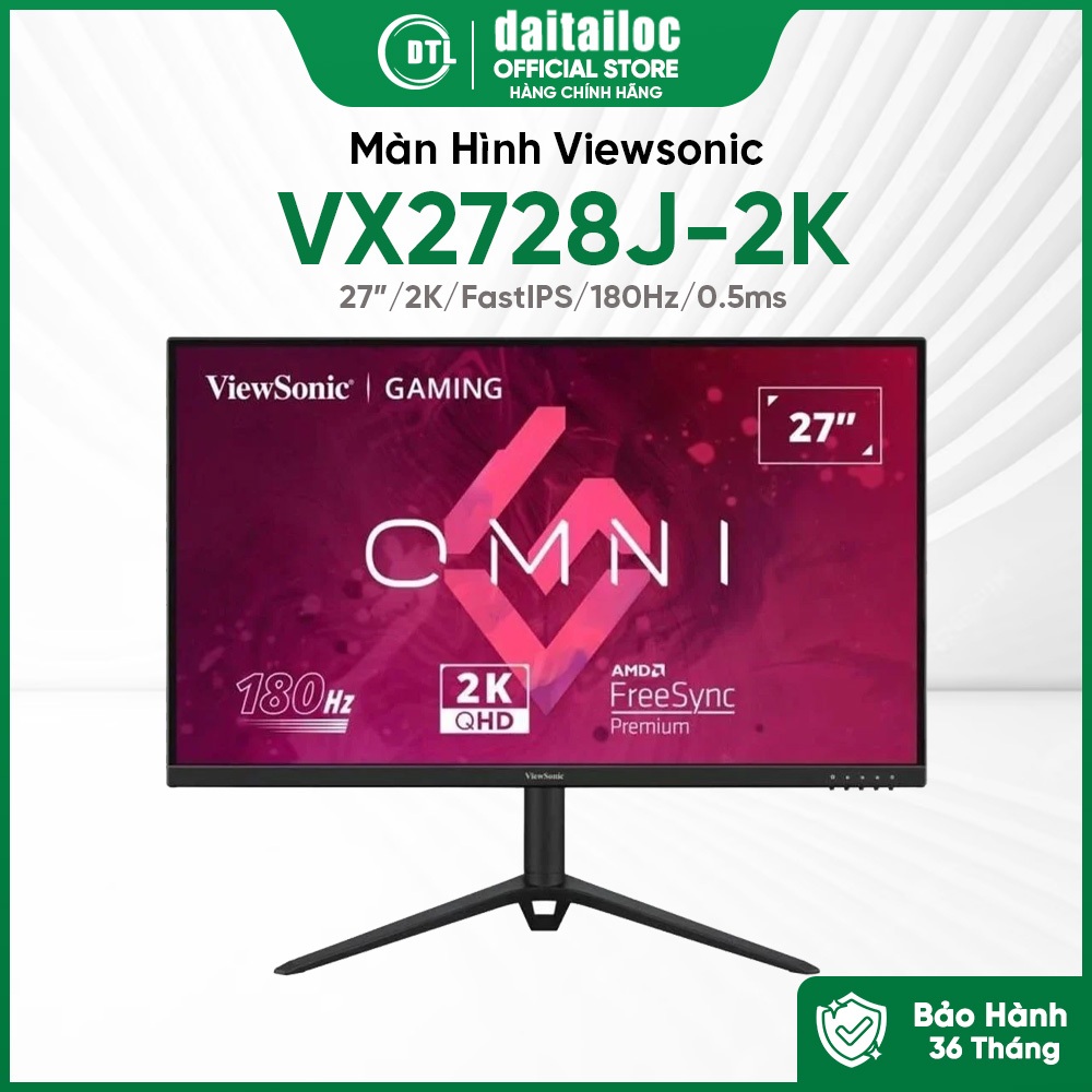 Màn Hình Viewsonic VX2728J-2K (27”/2K/FastIPS/180Hz/0.5ms) - Hàng Chính ...