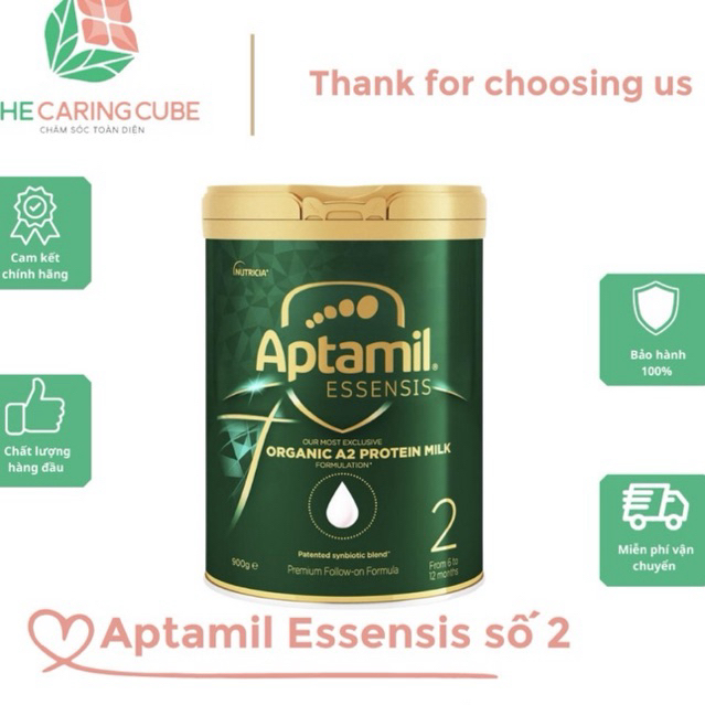 Sữa Aptamil Essensis Organic A2 Protein 900gr số 2 hàng Úc chính hãng | Shopee Việt Nam