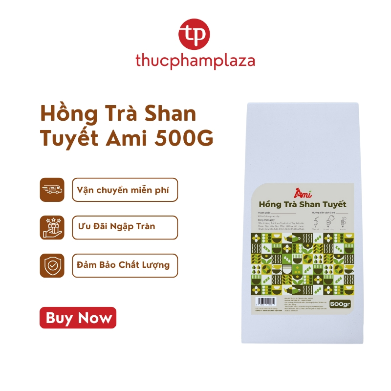 Hồng Trà Shan Tuyết Ami – Gói 500g - Nguyên liệu pha chế | Shopee Việt Nam
