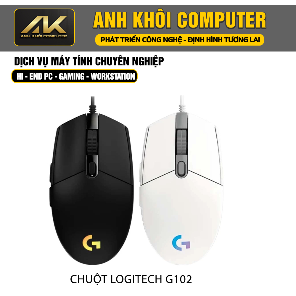 Chuột Logitech G102 Lightsync RGB | Shopee Việt Nam