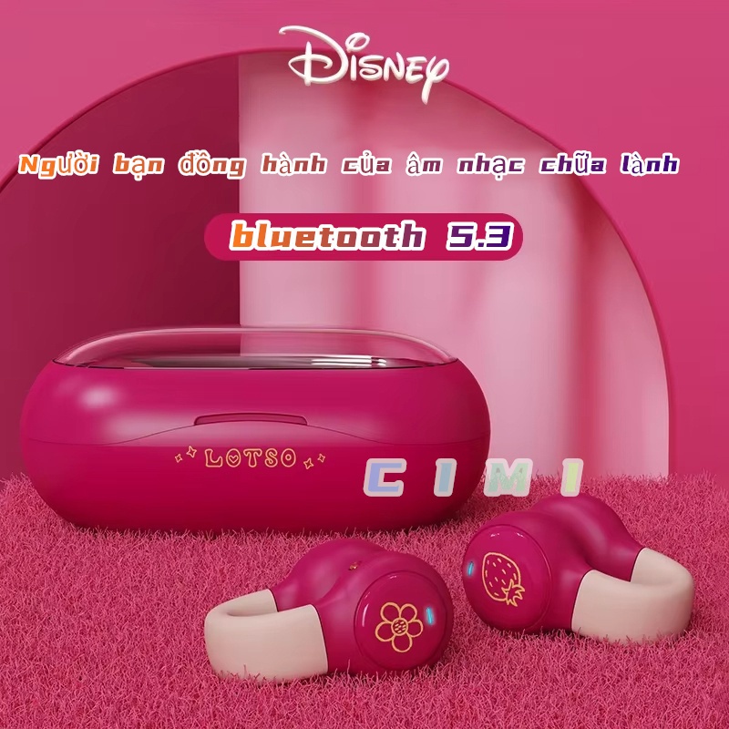 Disney Wireless Bluetooth 5.3 Tai nghe dạng kẹp tai Đèn led Tai nghe ...