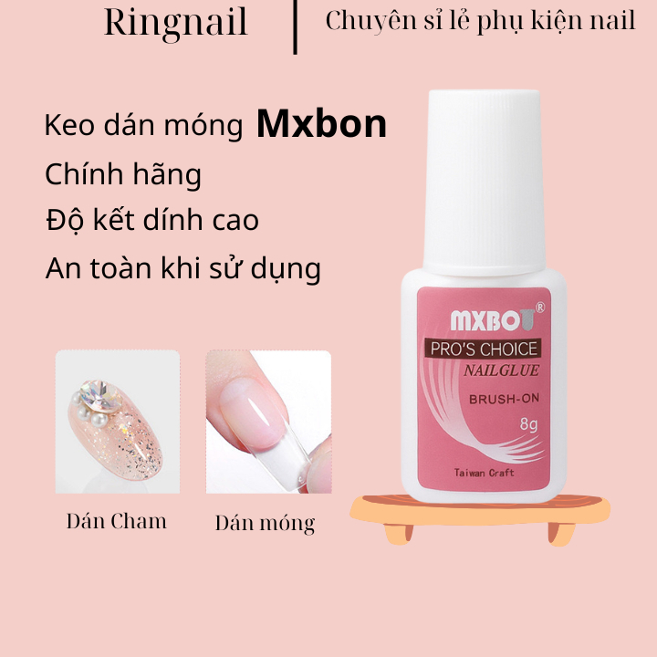 Keo Mxbon - dán móng giả chính hãng Mxbon (7g) | Shopee Việt Nam