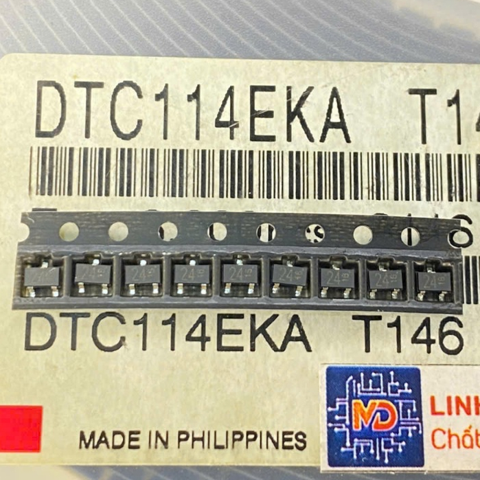 Transistor SMD 24 DTC114 (Gói 5 con) Digital Transistor SOT-23 chính hãng ROHM MADE IN ...