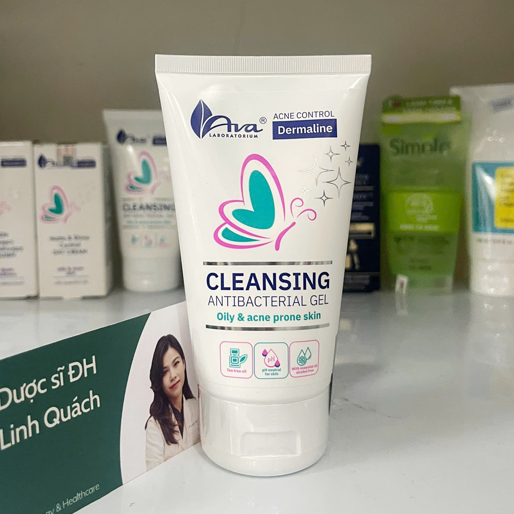 Sữa Rửa Mặt Ava Acne Control - Antibacterial Cleansing Gel 150ml ...