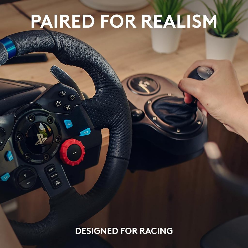 COMBO Vô Lăng chơi game Logitech G29 DRIVING FORCE + Bàn Đạp G29 + Cần ...