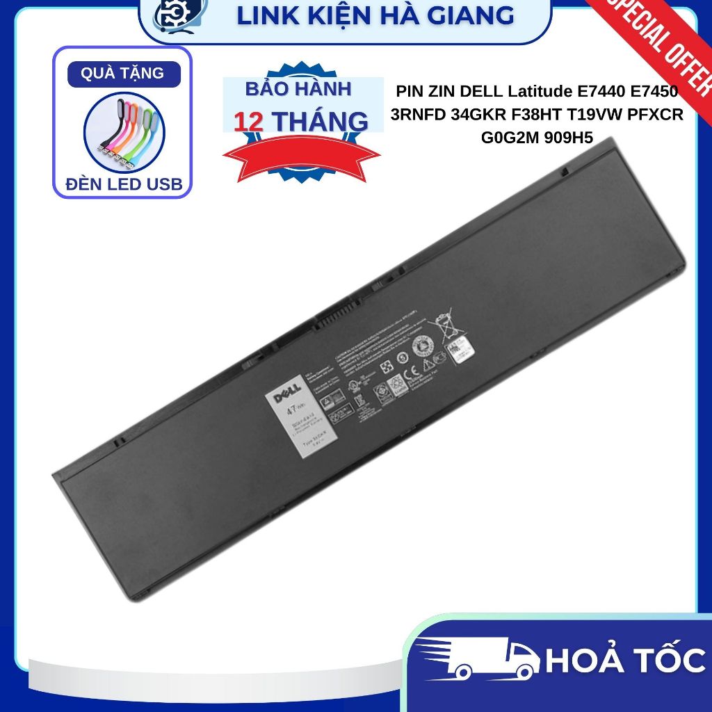 PIN ZIN DELL Latitude E7440 E7450 3RNFD 34GKR F38HT T19VW PFXCR G0G2M ...