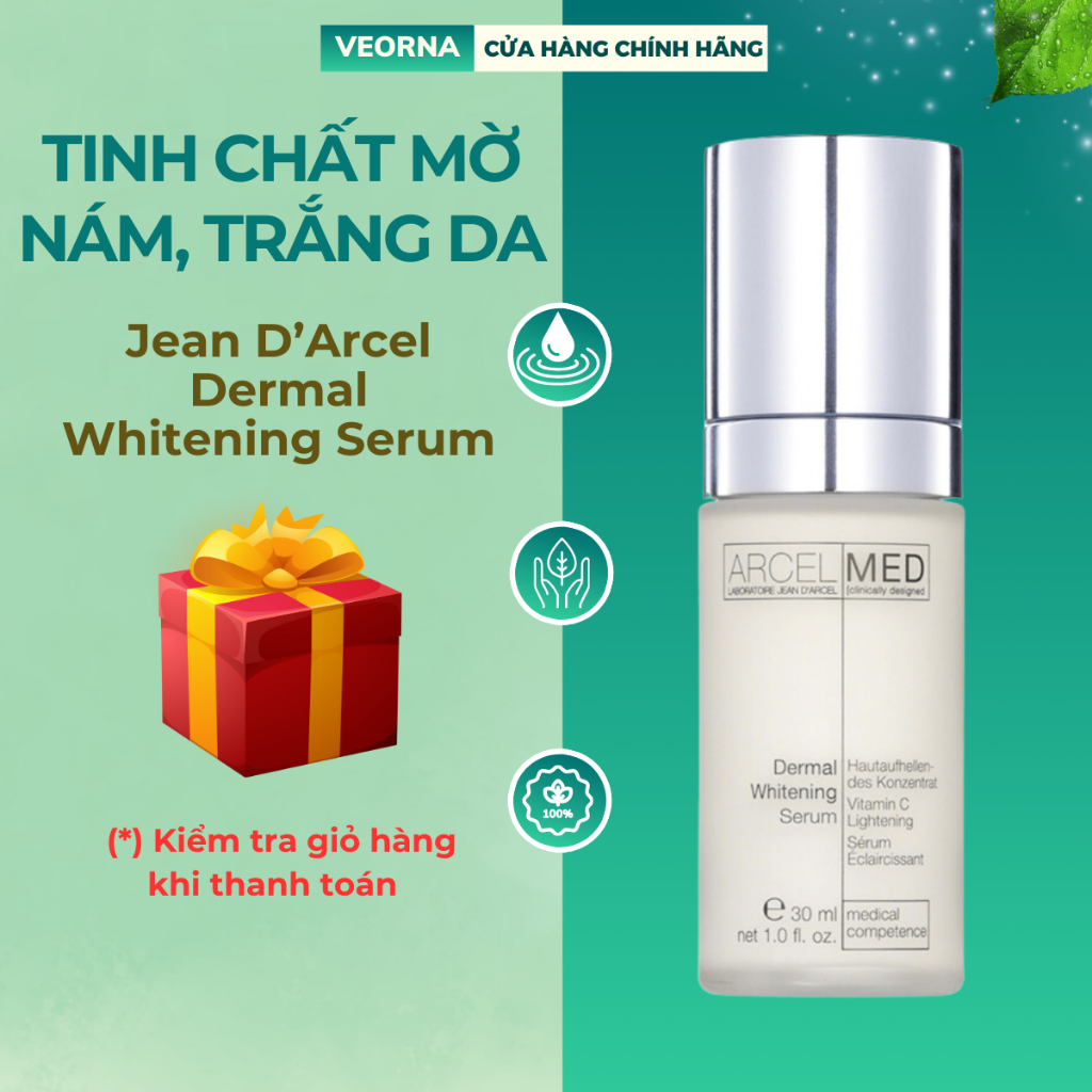 Jean D'Arcel Dermal Whitening Serum - Tinh Chất Làm Mờ Vết Nám, Hỗ Trợ ...