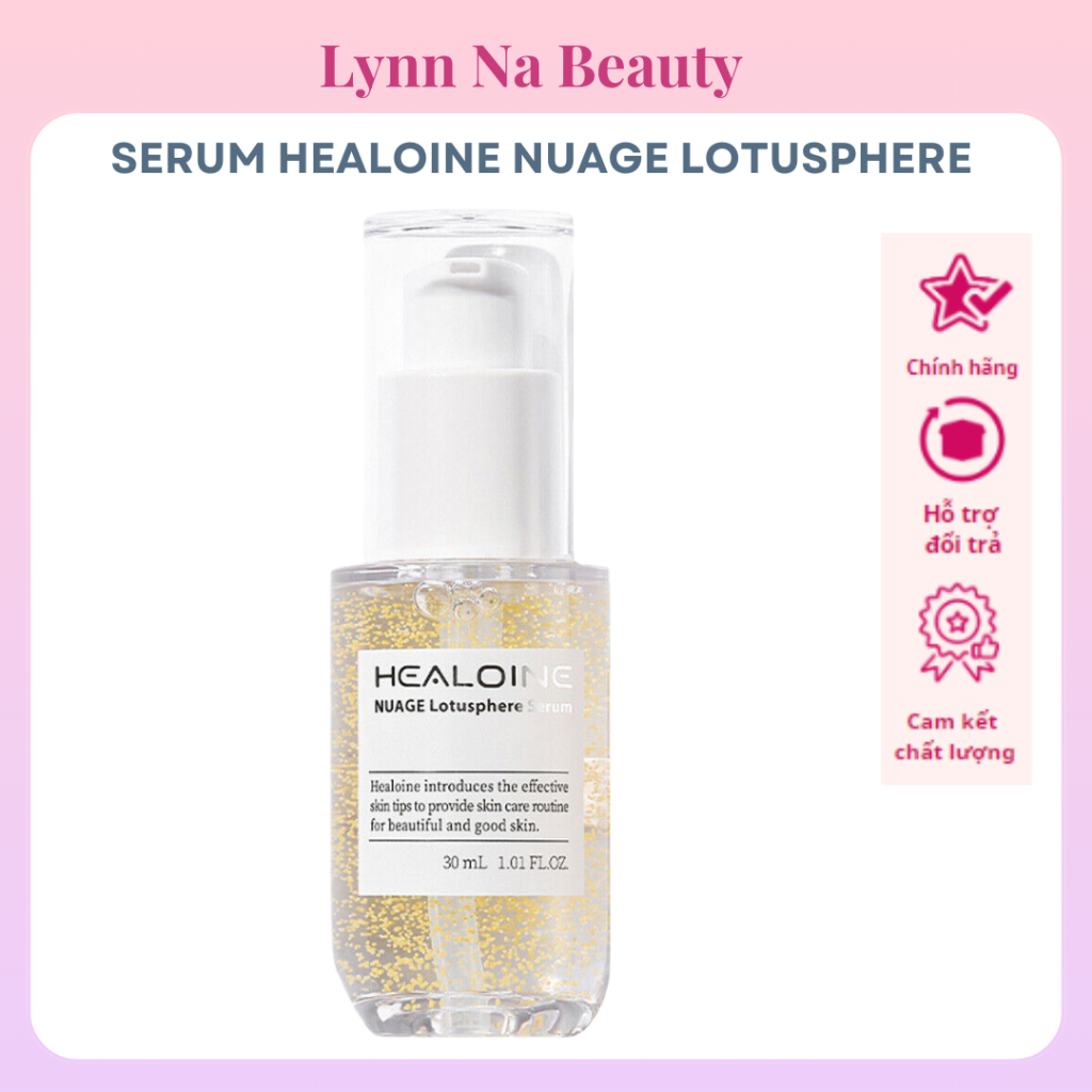 HEALOINE NUAGE Lotusphere Serum Tinh chất dưỡng da mặt 30ml | Shopee ...