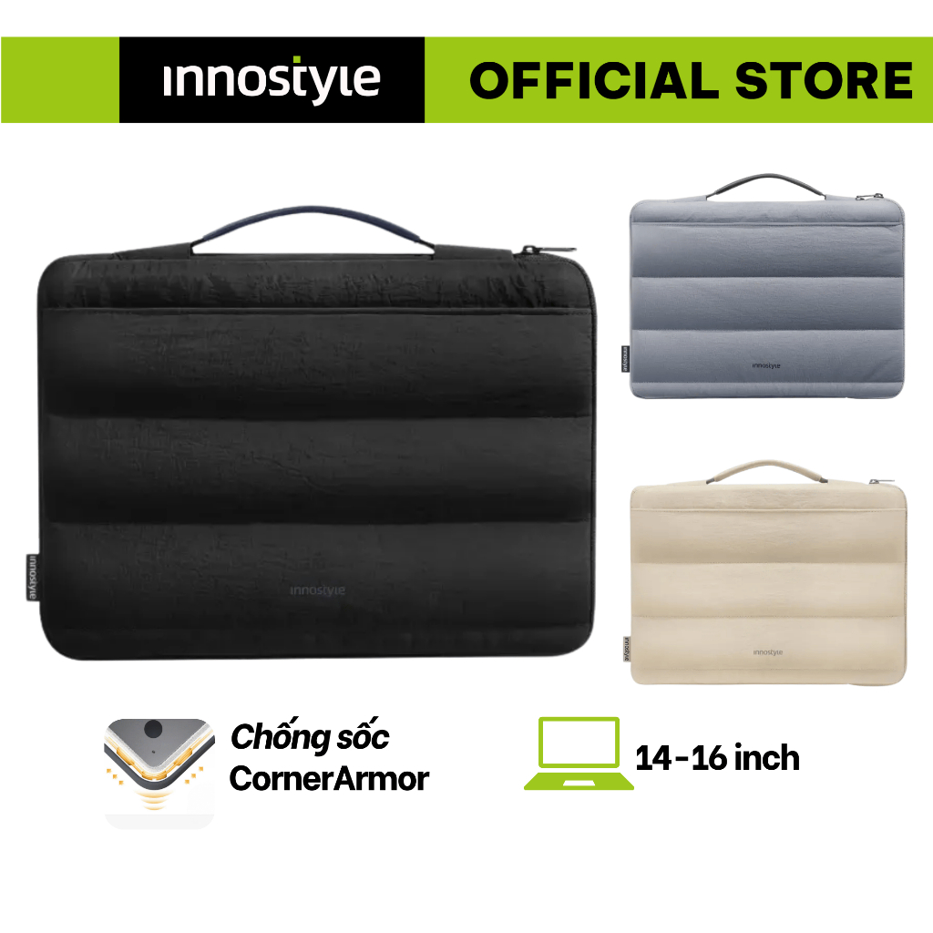 Túi chống sốc Innostyle Stratus cho Macbook và Laptop size 13 inch/ 14 ...
