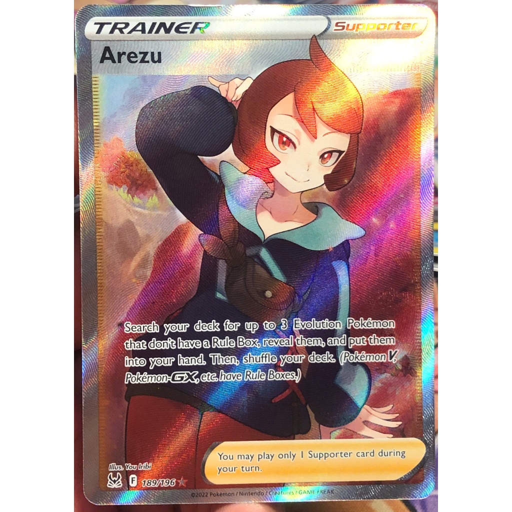 [KW2 Pokemon] [EN] [Played] Thẻ Arezu - 189/196 - Full Art Ultra Rare ...