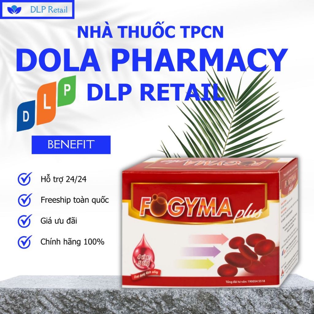 Dung dịch uống Fogyma Plus VNP bổ sung sắt, hỗ trợ sức khỏe cho cơ thể ...