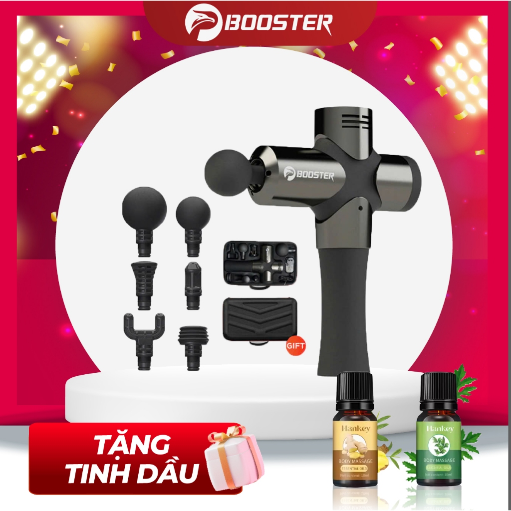 Máy Massage Booster PRO 3 – 6 đầu cắm – 4 tốc độ - Công suất 126W [High ...