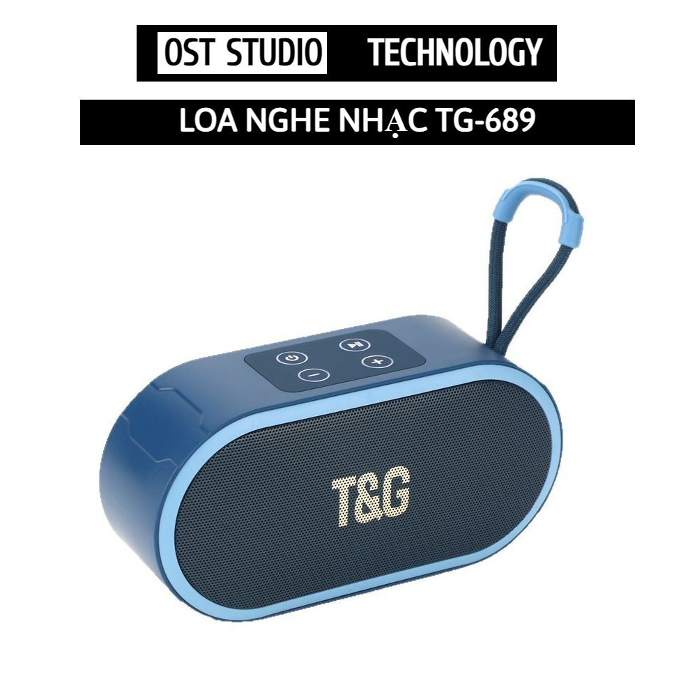 Loa Bluetooth Mini TG-689, Loa TG689 Không Dây Thiết Kế Nhỏ Gọn Sang Trọng Nghe Nhạc Hay Có Móc ...