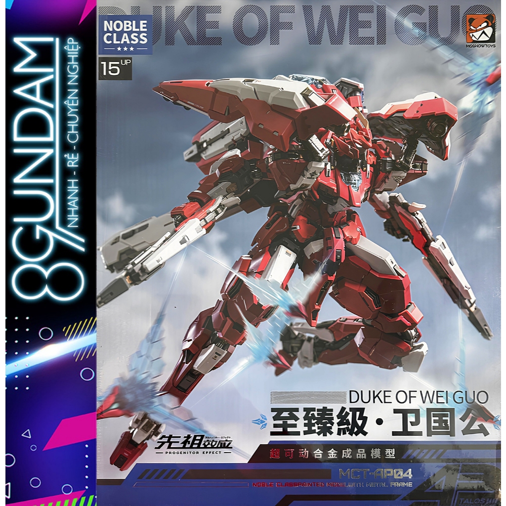 [CÓ SẴN] Mô Hình Metal Build MB 1/72 Progenitor Effect MCT-AP04 Duke of Wei Guo Gong MOSHOW ...