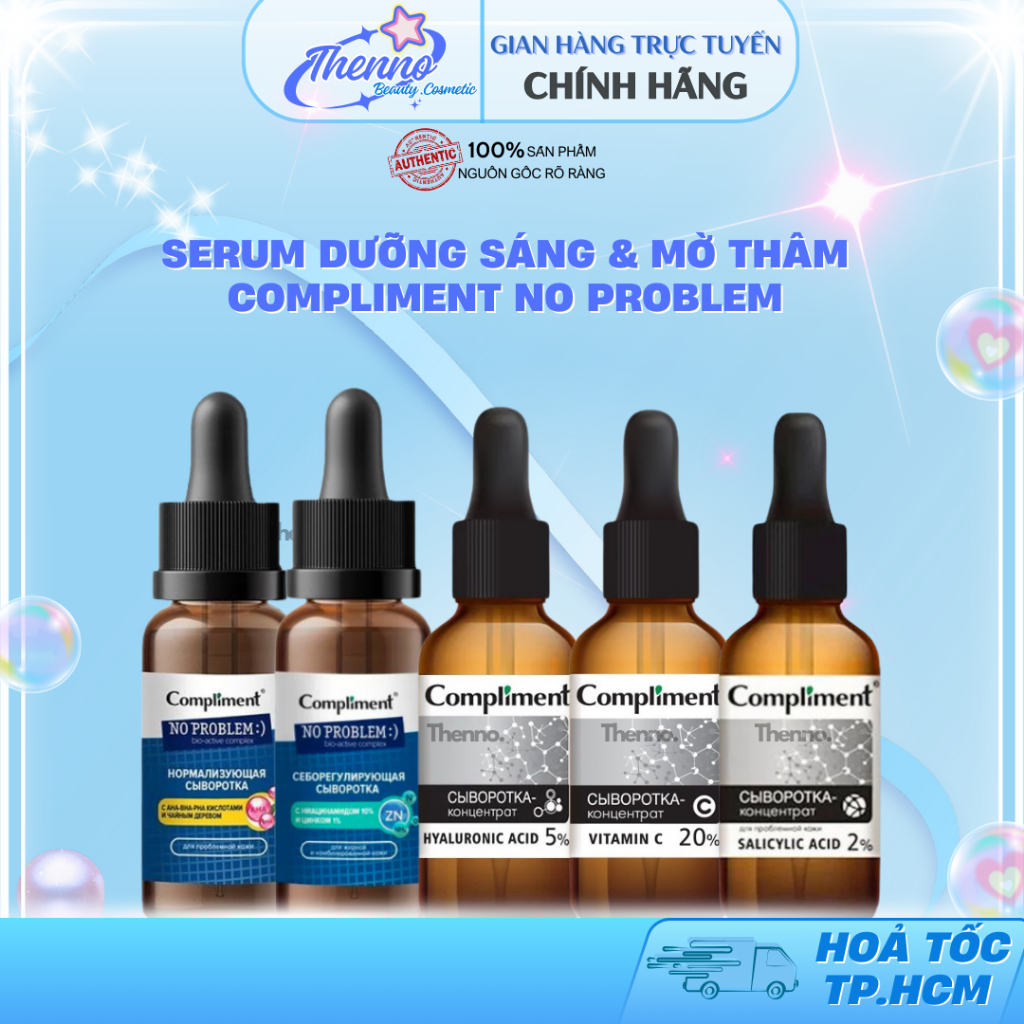 Serum Compliment No Problem Tinh Chất Dưỡng Da Cấp Ẩm, Giảm Mụn, Mờ ...
