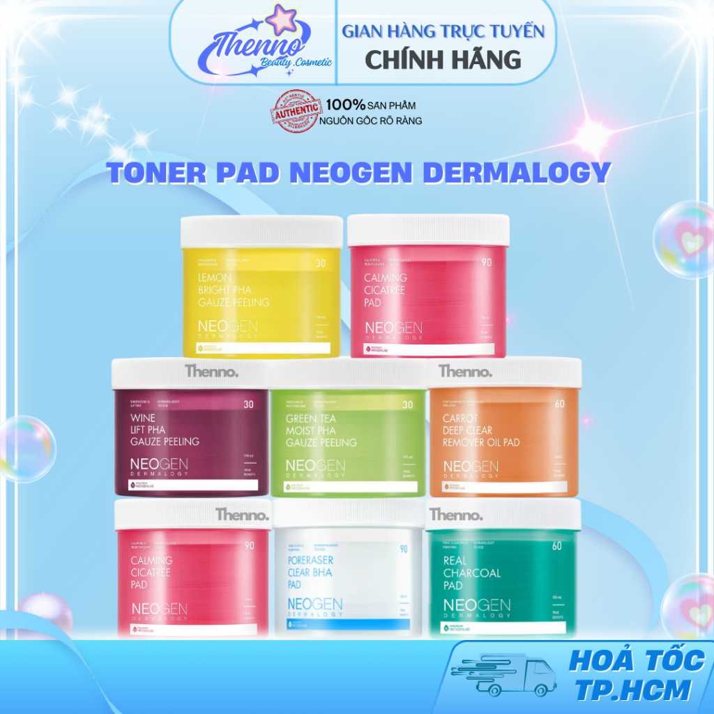 Toner Pad Neogen Dermalogy Thế Hệ Mới - Dưỡng Ẩm Da,Se Khít Lỗ Chân ...