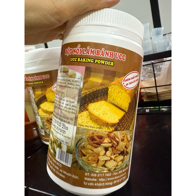 Bột nổi làm bánh UCC 1kg | Shopee Việt Nam