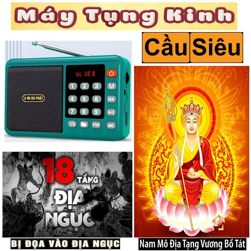 Máy Tụng Kinh Cầu Siêu A Mi Đà Phật T831 | Shopee Việt Nam