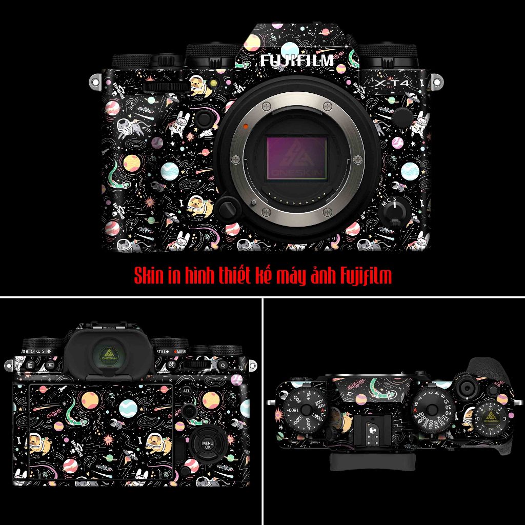 Miếng Dán Skin 3M Pattern Body Fujifilm XE,XA,XT,XS,GFX,XPro,XH1,XH2 ...