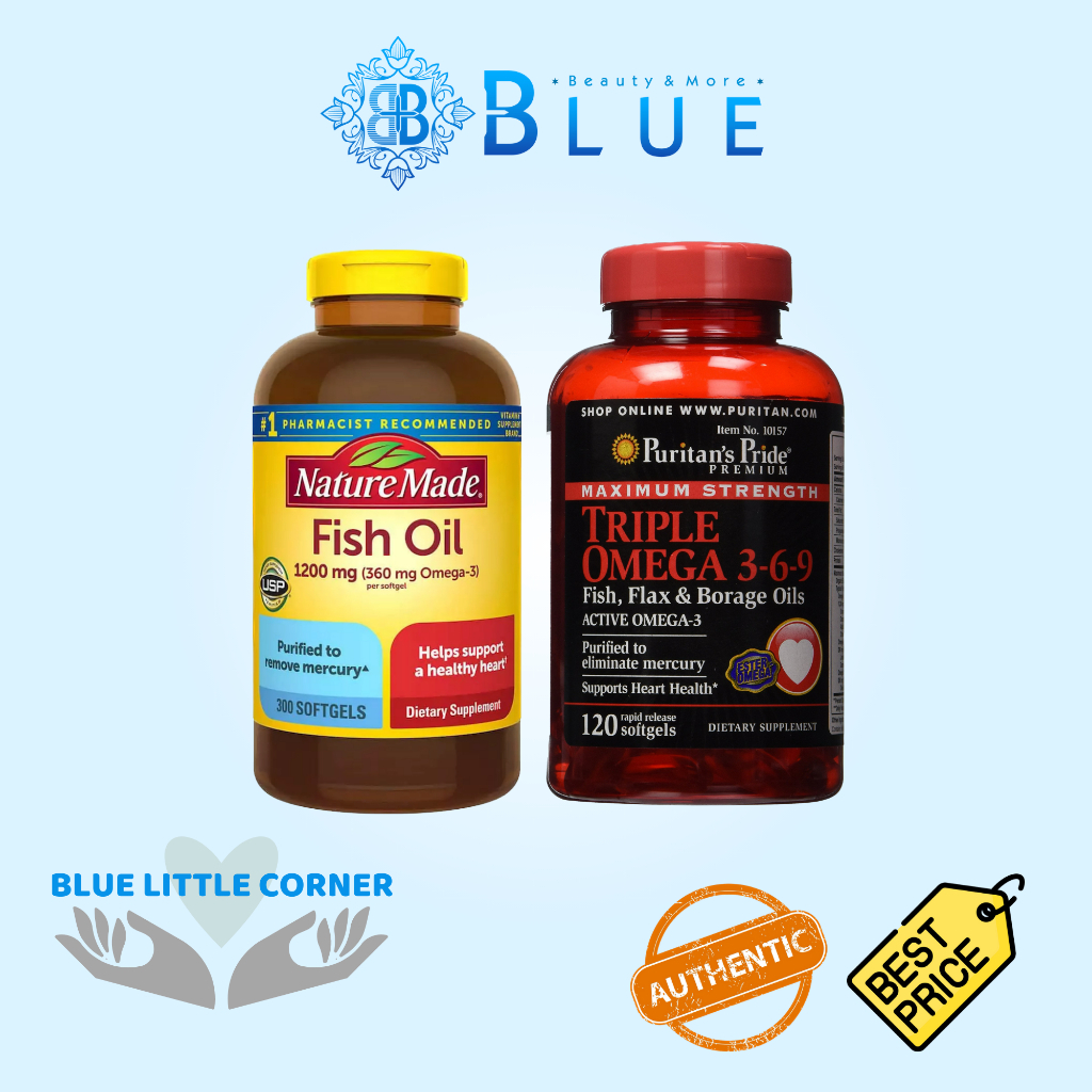 Dầu cá Omega 369 Fish Oil Nature Made | Shopee Việt Nam