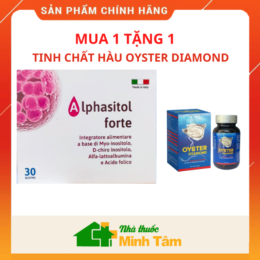 Alphasitol Forte - Bổ Trứng, Tăng Khả Năng Thụ Thai, Vitamin Tổng Hợp ...