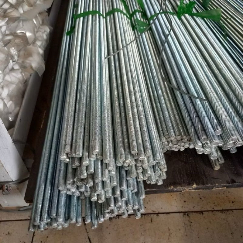 Thanh ren, ty ren mạ kẽm dài 1M - m6,M8,M10,M12 loại đẹp | Shopee Việt Nam