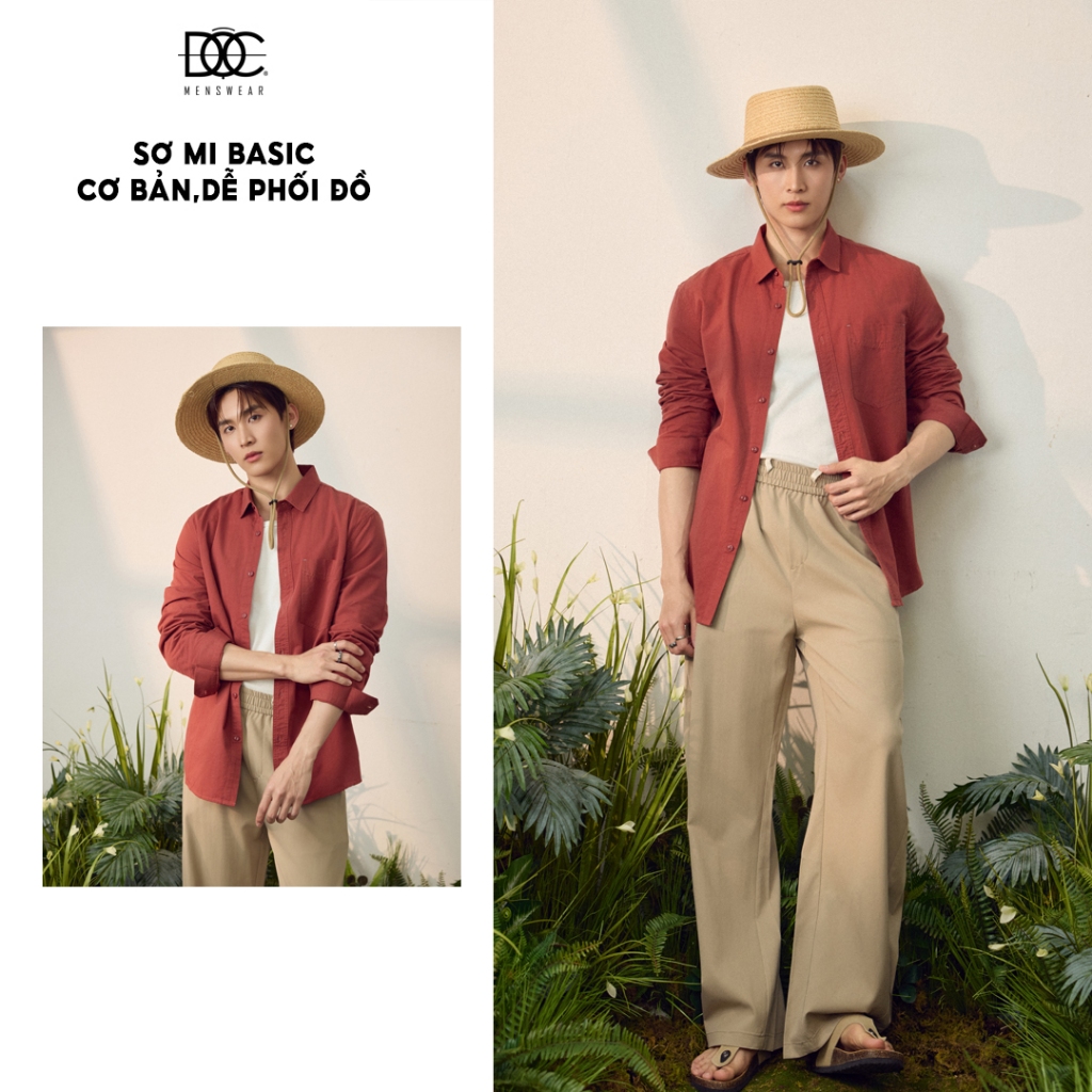 Áo sơ mi nam Độc menswear form rộng thoải mái, nhiều màu dễ phối nhiều phong cách - SM596 ...