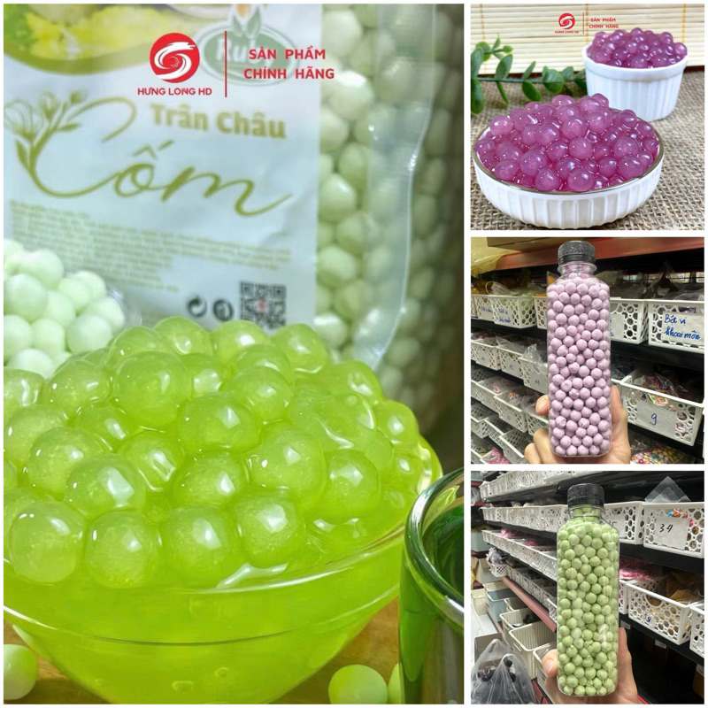 Trân châu cốm khoai môn Hưng Long chai 250g | Shopee Việt Nam