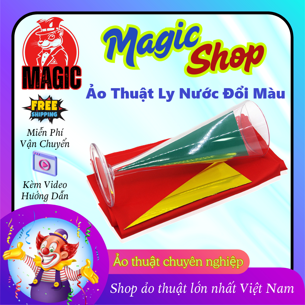 [Freeship] Ảo thuật ly đổi màu hàng Kingmagic chất lượng (hướng dẫn trò chơi) | Shopee Việt Nam