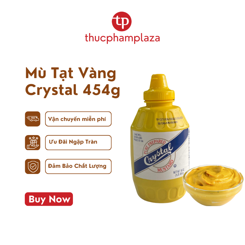 Mù tạt vàng Crystal (454g) | Shopee Việt Nam