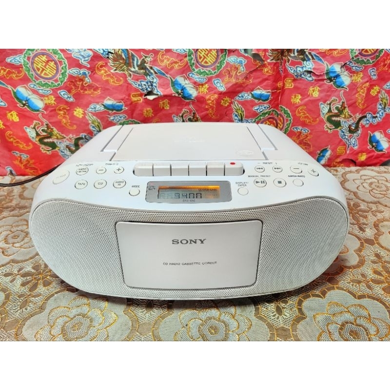 Đài mini Radio/Cassette/đĩa CD SONY CFD-S50/ máy sài điện 220v | Shopee ...