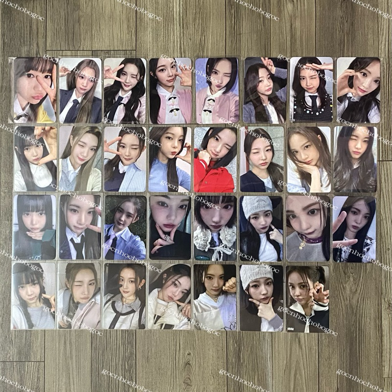 Photocard thẻ ảnh bo góc H2H Hearts2Hearts Jiwoo Carmen Ian Yuha Juun ...