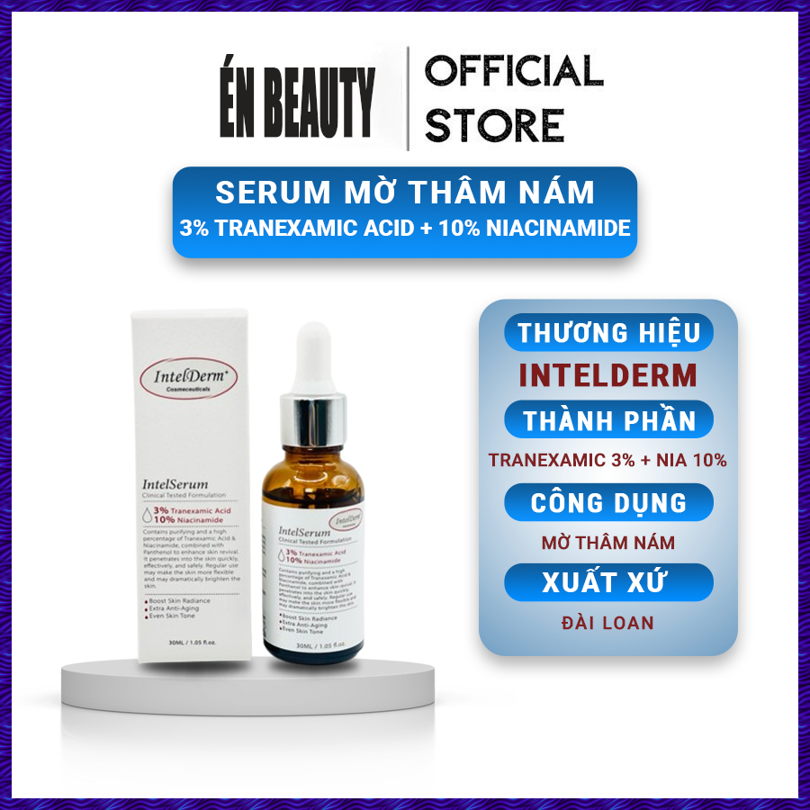 [MẪU MỚI] Serum IntelDerm Tranexamic Acid 3% + Niacinamide 10% (30ml ...