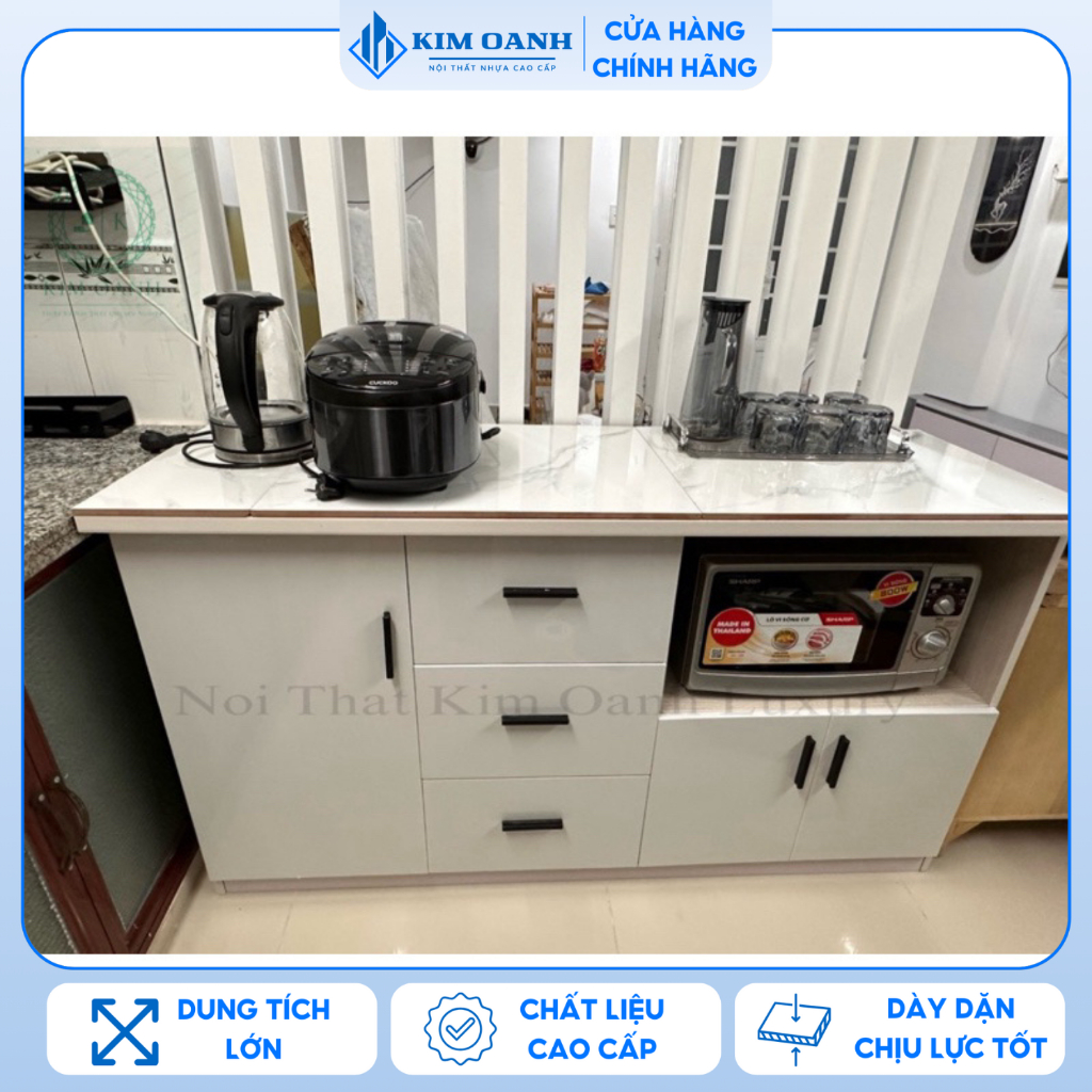 Bàn Bếp Mặt Gạch Đẹp Giá Rẻ 1m45 Cao 80 Rộng 47 | Shopee Việt Nam