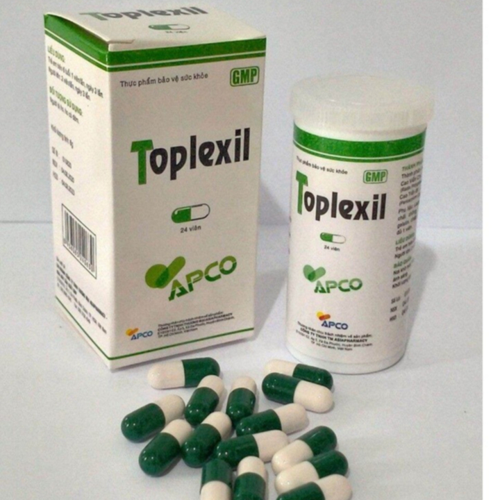 TOPLEXIL APCO - GIẢM HO, LONG ĐỜM LỌ 24 VIÊN | Shopee Việt Nam