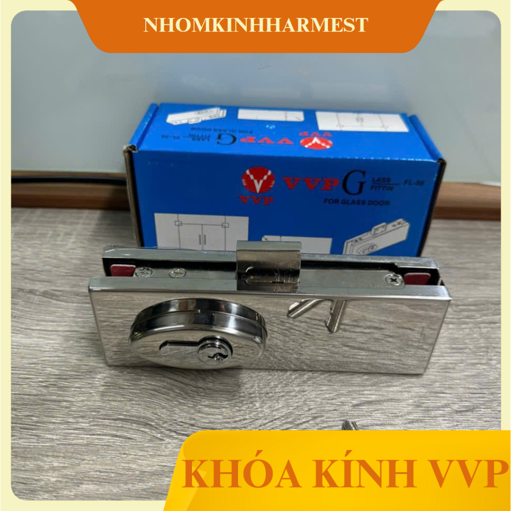 Khoá Sàn VVP FL50, Khoá Chân Kính cường lực vvp bản lề sàn | Shopee Việt Nam